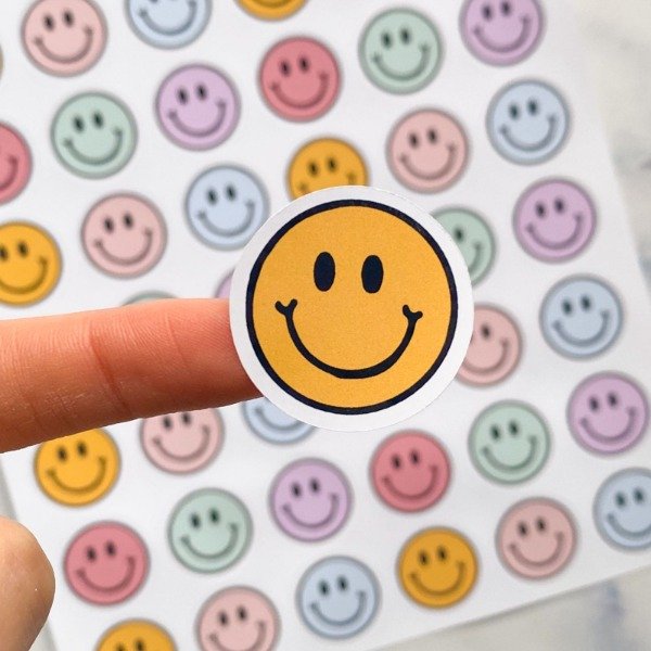 STICKERS CARITAS PASTEL - Mimika