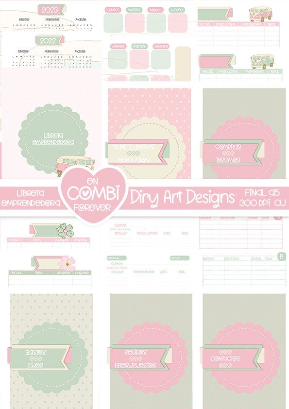 INTERIORES DE LIBRETAS - Diry Art