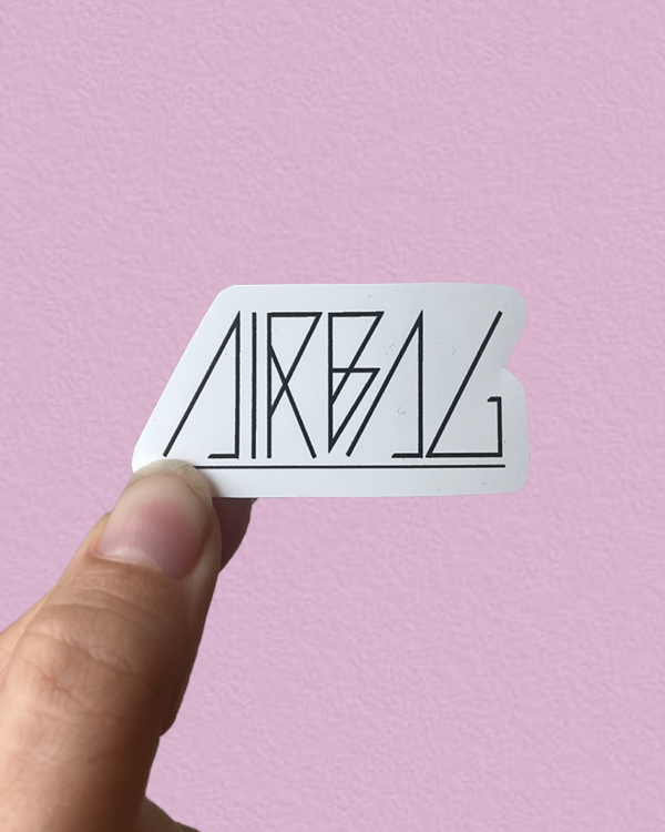 AIRBAG #2 - Sticker individual Airbag - Bohemian Stickers