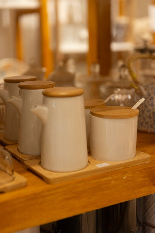 SET LECHERA Y AZUCARERA - Chaveta tienda deco