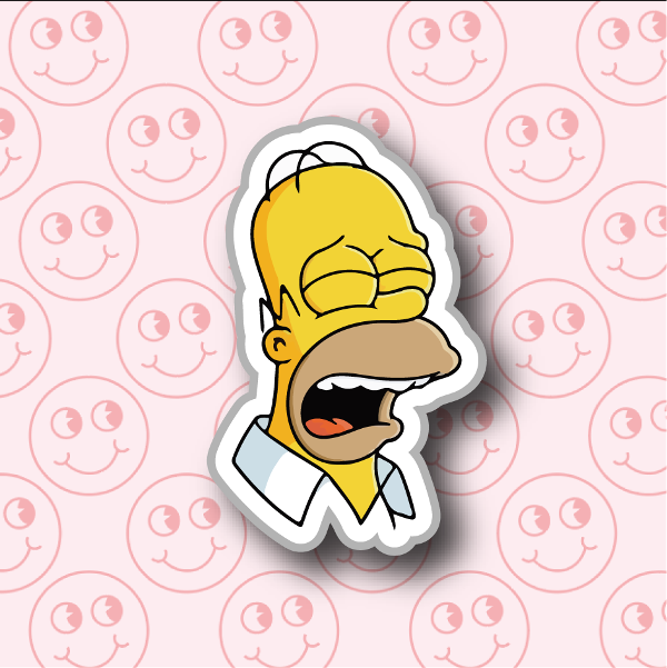 Homero queja - Tienda de Stickers