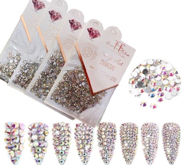 Plancha de strass holografico - Cherry Insumos