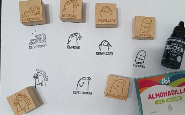 KIT DOCENTE FLORK - Sellos PROFESIONALES