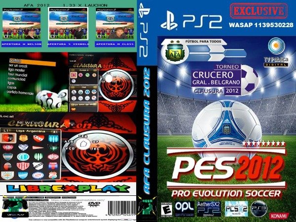 PES 2009 CLAUSURA 2012 V3 (3 RELATOS) EL JUEGO PERDIDO DEL FUTBOL ARGENTINO - LibrexPlay2