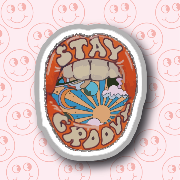 Stay groovy - Tienda de Stickers