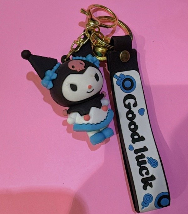 LLAVERO KUROMI GOMA - Mana tienda virtual