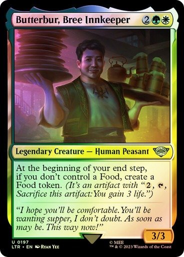 Butterbur, Bree Innkeeper FOIL The Lord of the Rings - Magic: The ...