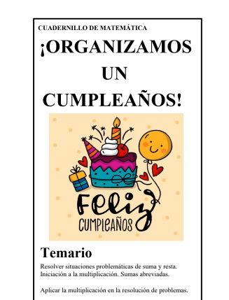 Secuenciacion matematica de cumpleaños - Recursos Pedagogicos