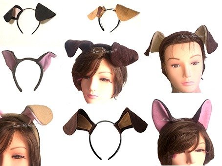 Vincha de Perro - Modelos Varios - Los Hatitos