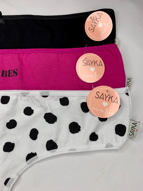Pack x3 - Sayka - VLR Lenceria