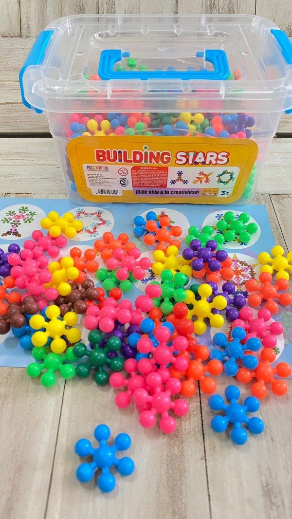 Building stars- 150 piezas pequeñas - Magnific - Magia Tienda Didáctica