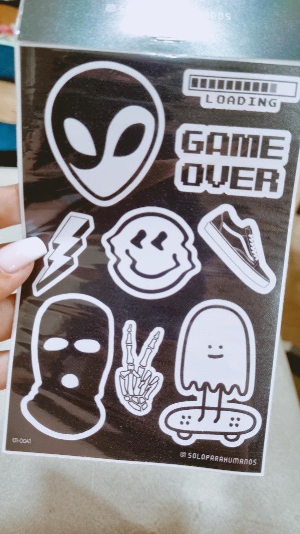 CALCOS Y STICKERS - Amatista Libreria Online