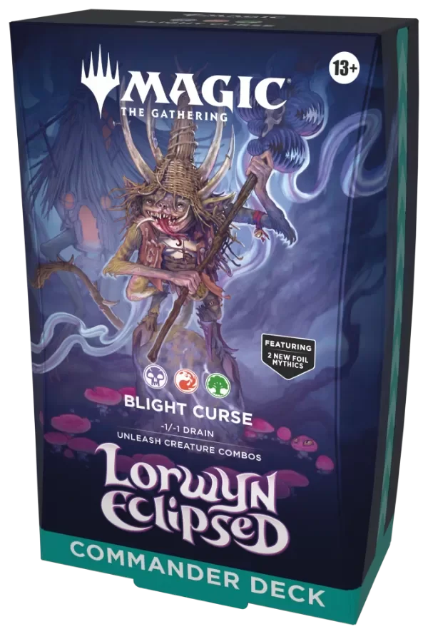 Lorwyn Eclipsed Commander Deck: Blight Curse - 5 A La Cara