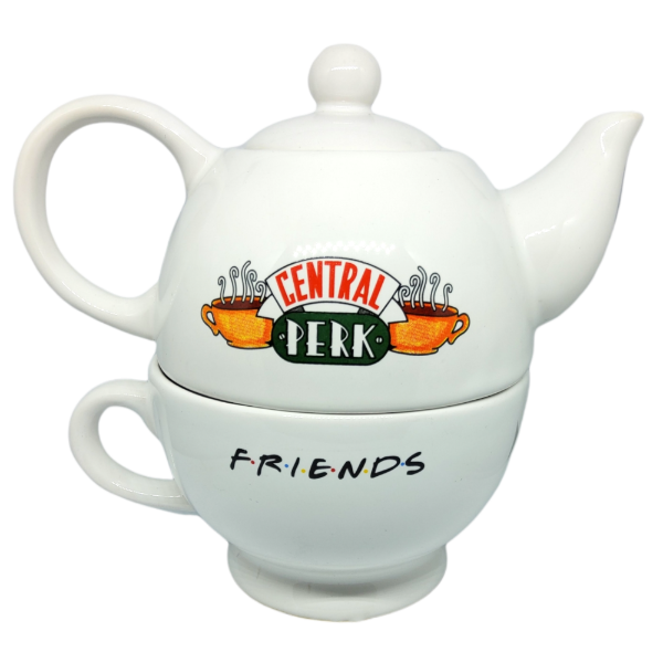 Tetera y Tazon Friends de Ceramica - Cocktail Store