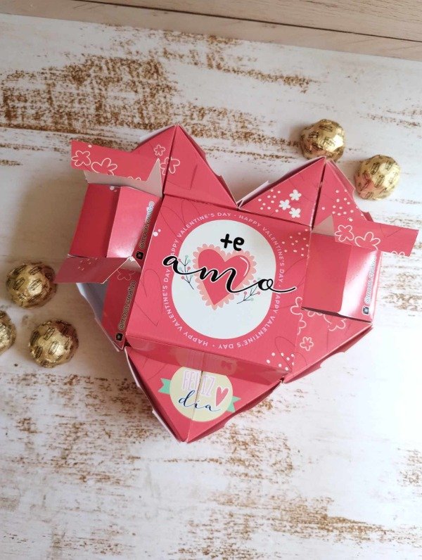 Caja Rompecabezas de Amor San Valentin - Moon Creativo