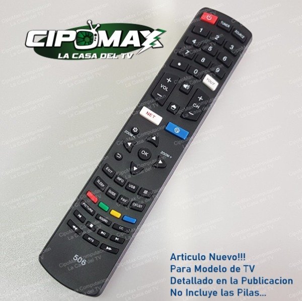 Control Remoto 506 Noblex DI32X5000 DI43X5100X Garantia - CipoMax La ...