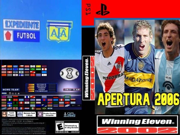WINNING ELEVEN 2002 APERTURA 2006 PS1 LibrexPlay2