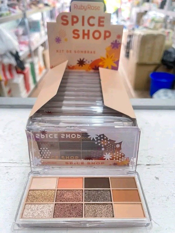 Paleta ruby rose SPICE SHOP - UNICOR MAKEUP