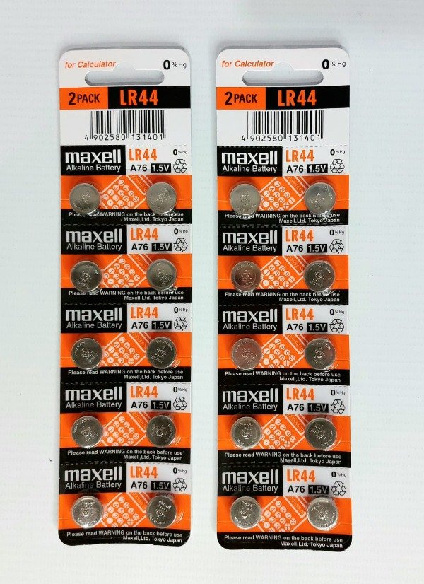 PILA MAXELL LR44 (X10) - SC accesorios
