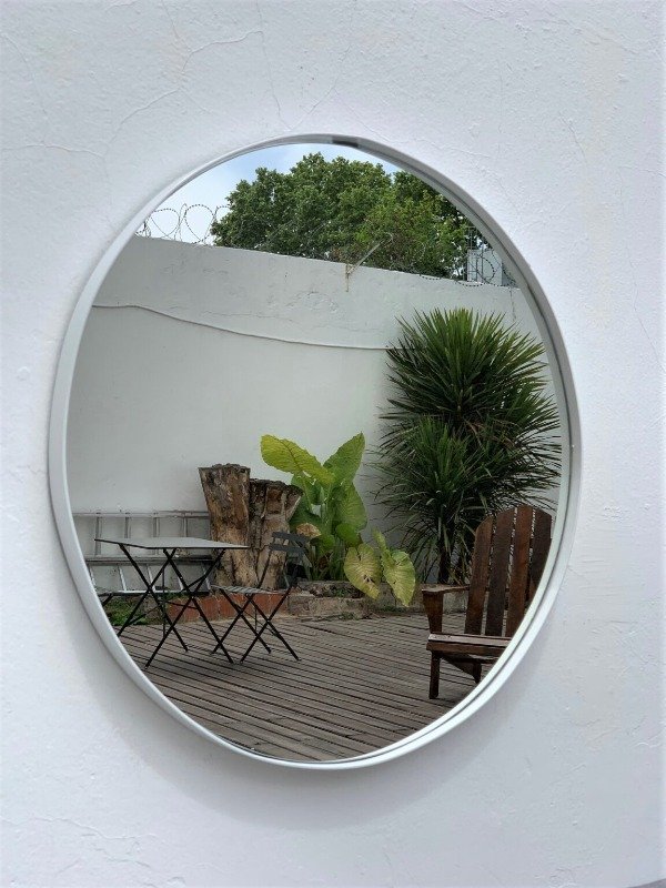 Espejos Redondos - enmaderado