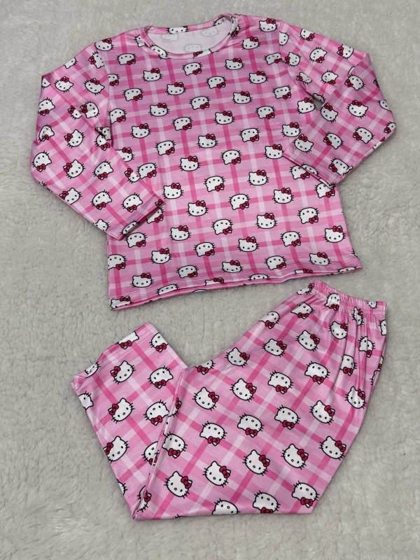 Pijama niños modal soft kity - Tradiciones Materas