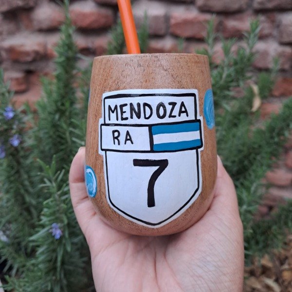 Mate Combi Naranja - En Lo Pandito