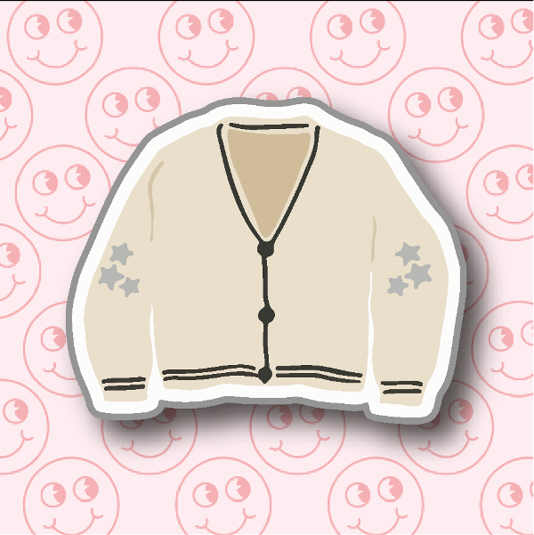 cardigan - Tienda de Stickers