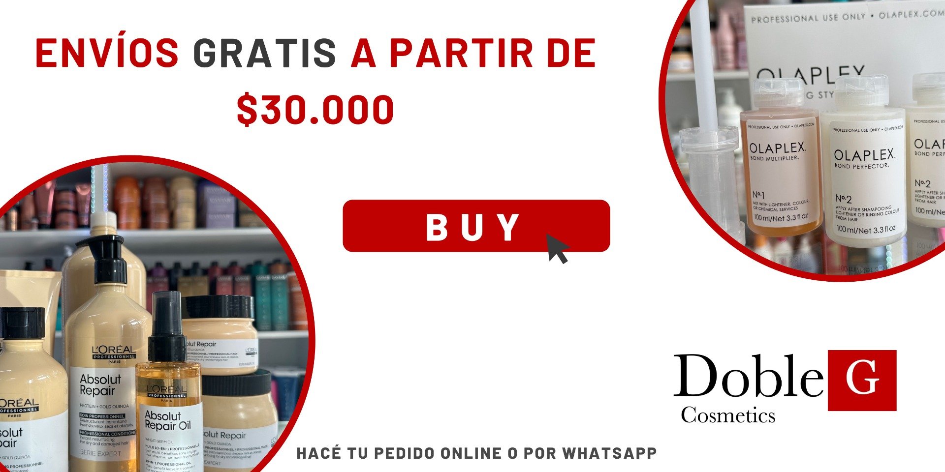 Tienda online de Doble G Cosmetics