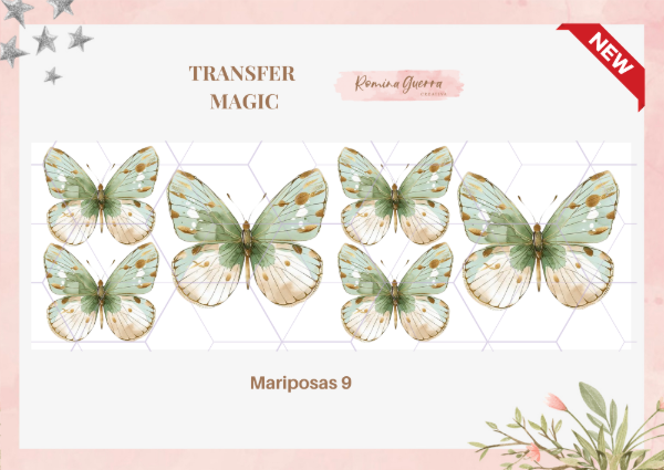 Transfer magic - Mariposas 9 - Romina Guerra