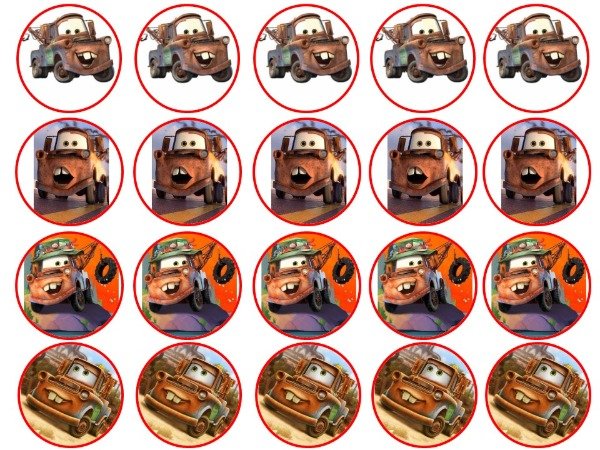 LAMINA MATE CARS - La casa Repostera