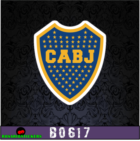 B0617 - CABJ Club Atlético Boca Juniors - RosarioStickers