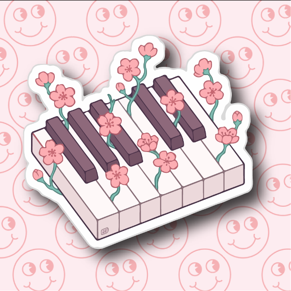Melodía viva - Tienda de Stickers
