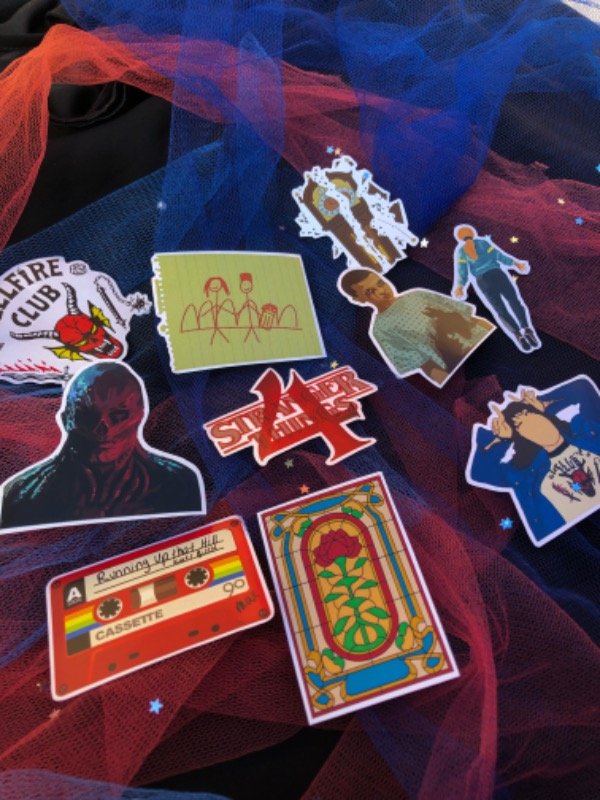 Stickers Stranger Things 4 - Bright Accesorios