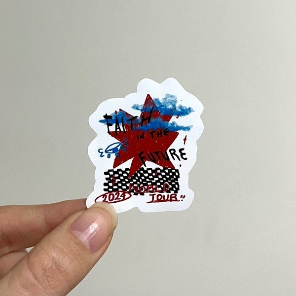 Pack LOUIS x5 stickers - Louis Tomlinson - Bohemian Stickers