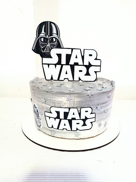 TORTA DE STAR WAR LA GUERRA DE LAS GALAXIAS - Mirian dulce golosinas