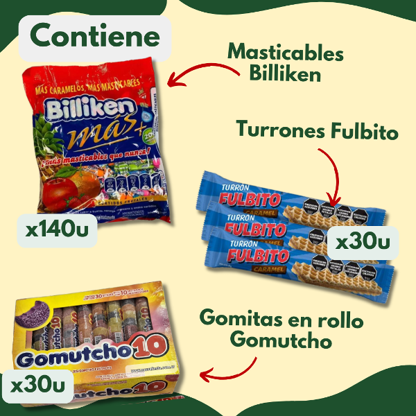 COMBO DE GOLOSINAS #4 - Nueva Fiesta