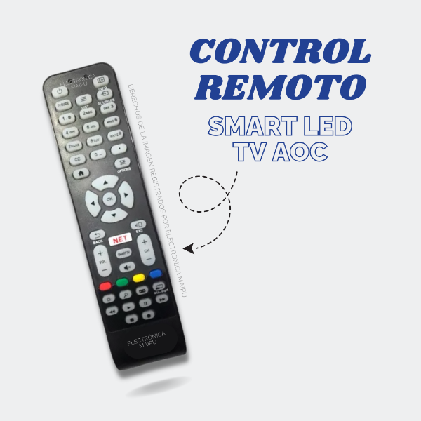 Control Remoto para Smart Tv AOC - Electrónica Maipú