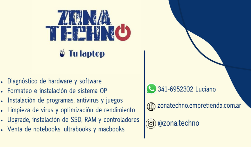 Tienda online de Zona techno