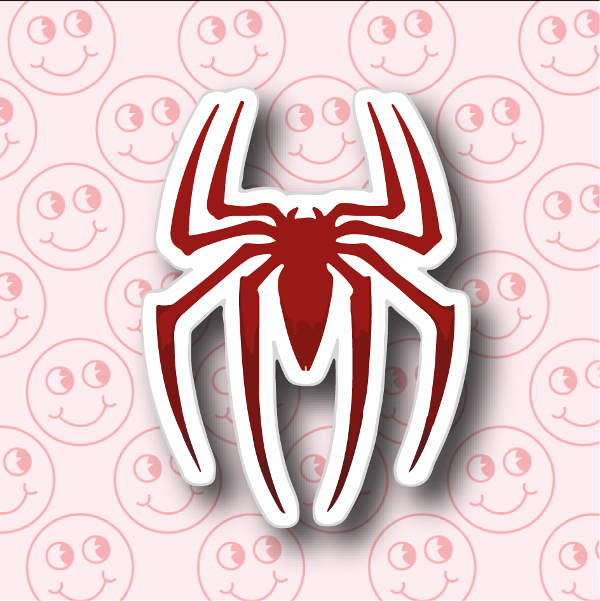 Araña roja - Tienda de Stickers