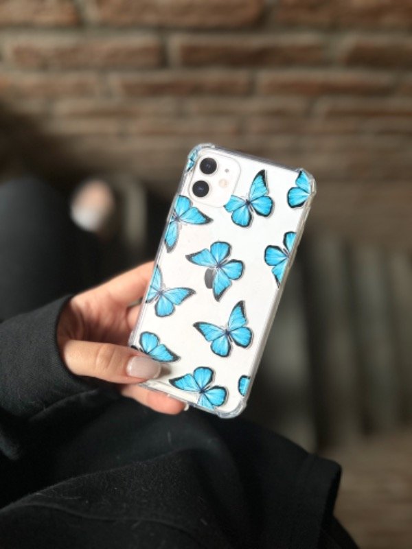 CASE Mariposas Azul - Mocca Cases