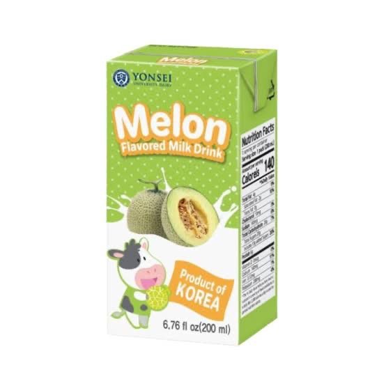 Yonsei melón flavored milk drink 190ml - Nakamamix