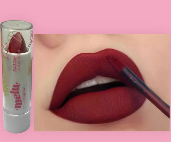 RUBY ROSE MELU labial Ultra matte tono CM07 - UNICOR MAKEUP