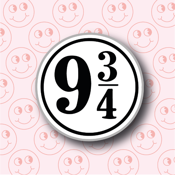 Plataforma nueve y tres cuartos - Tienda de Stickers