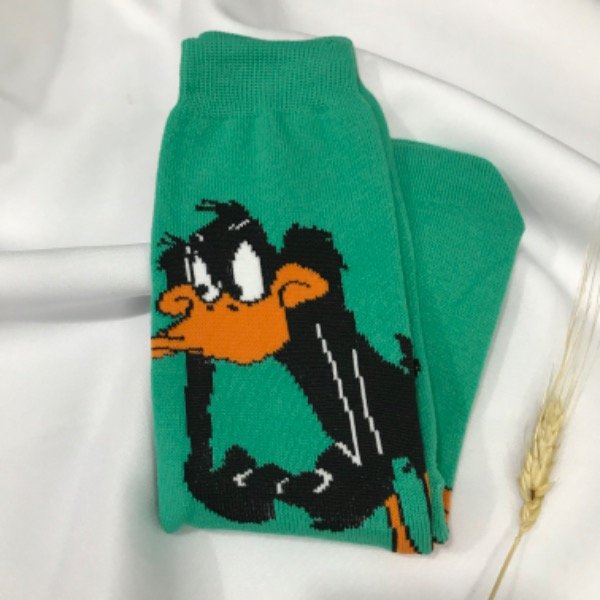 Media Caña Premium Comic Lucas Verde - Roll Urban