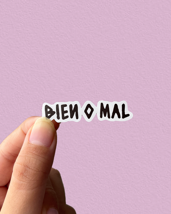 BIEN O MAL - Sticker individual Trueno - Bohemian Stickers
