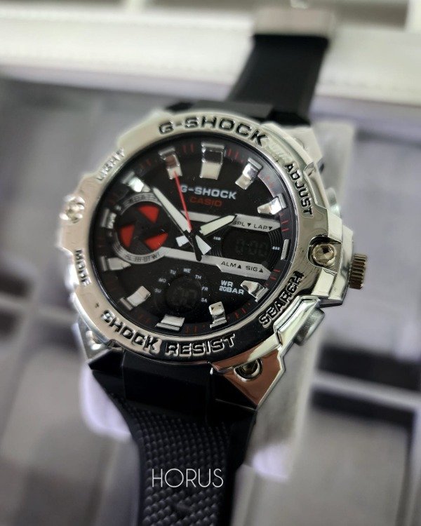 Casio G-Shock B2000 Plateado y Negro II - Horus Exclusive