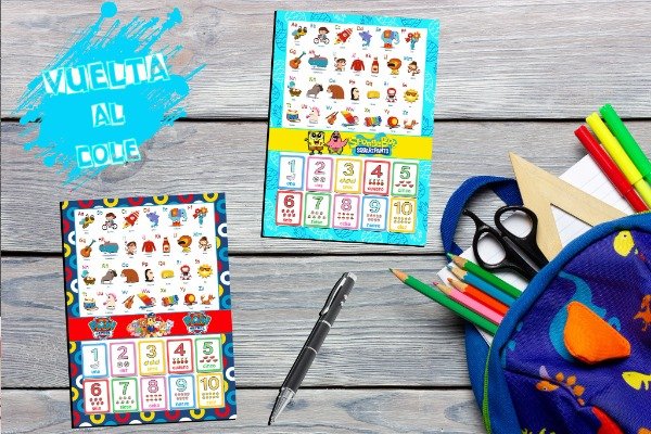 PACK VUELTA AL COLE - Abigail Imprimibles