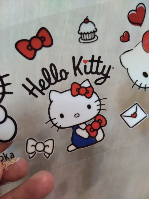 UV Tiras 8x28cm Hello Kitty #1 - Loka Estampa