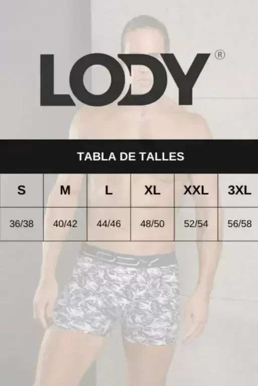 Art 904 - Lody Men (Talles 1 al 6) - VLR Lenceria