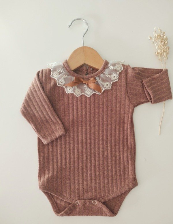 Conjunto lanilla morley chocolate - El ajuar de Eva